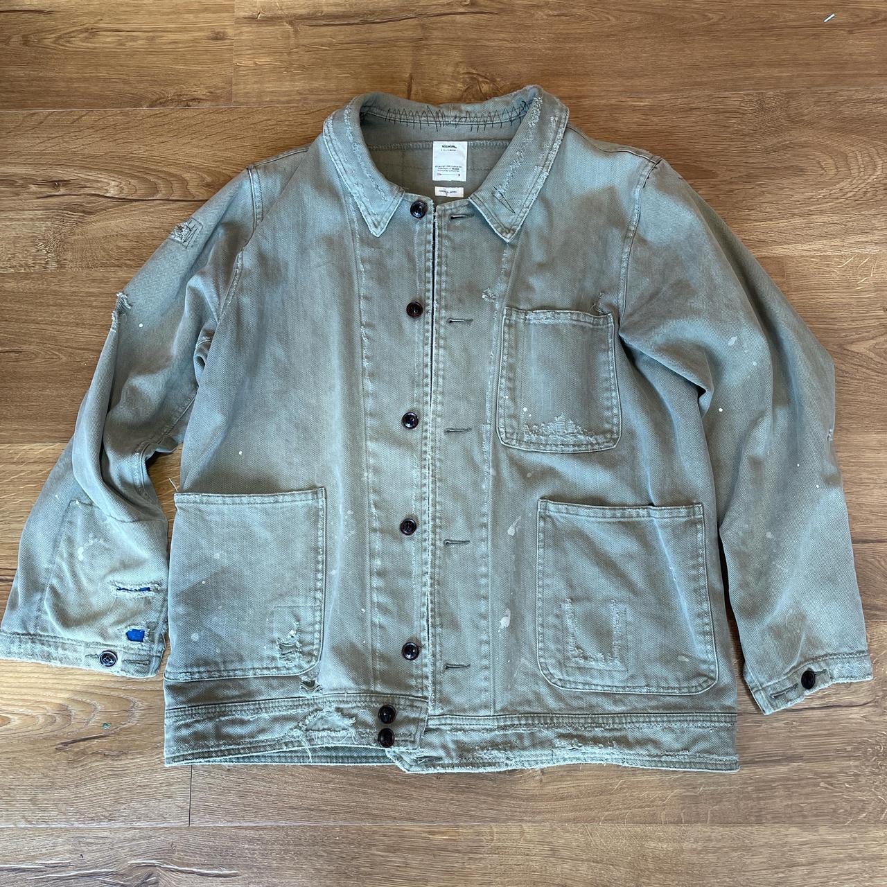 Khaki Visvim Benny Coverall Crash size 2. Sick... - Depop