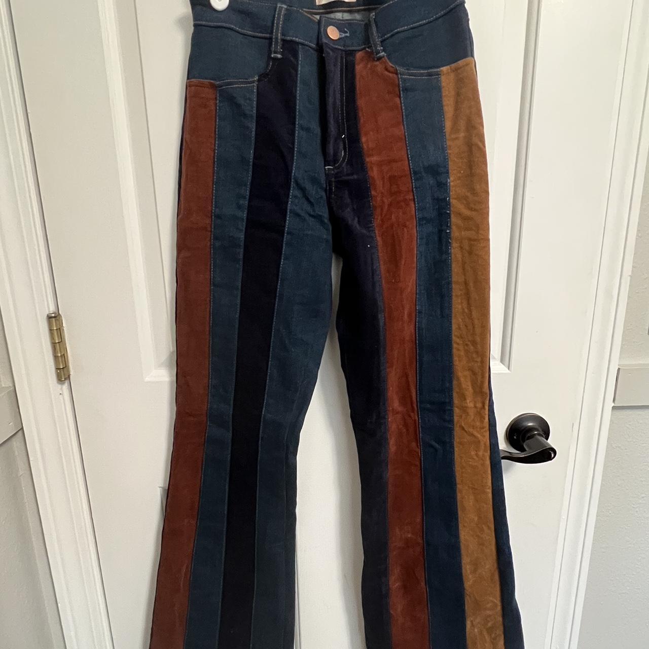 alterd state bootcut flare jeans super stretchy... - Depop