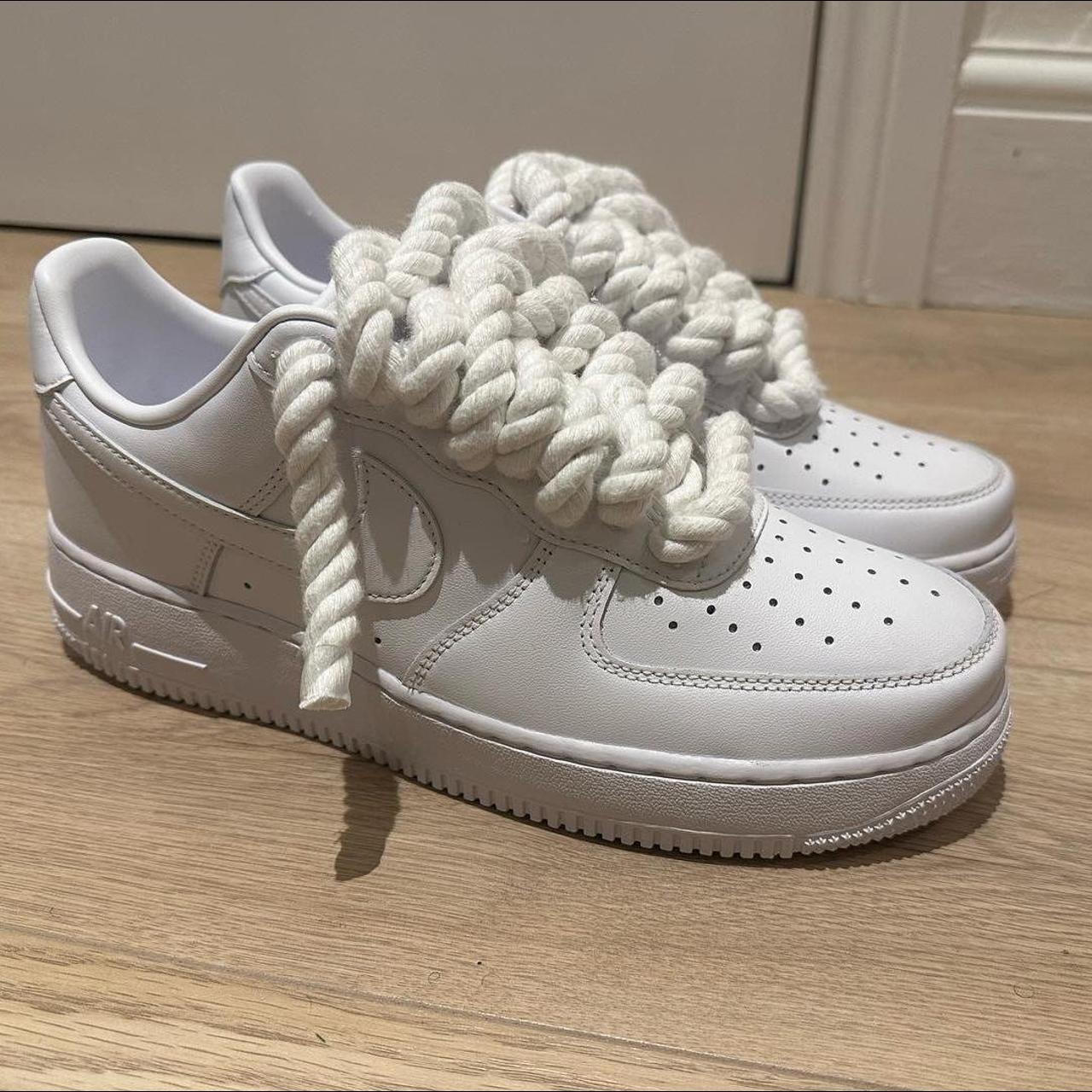 White Rope Air Force 1. All Sizes Available on... - Depop