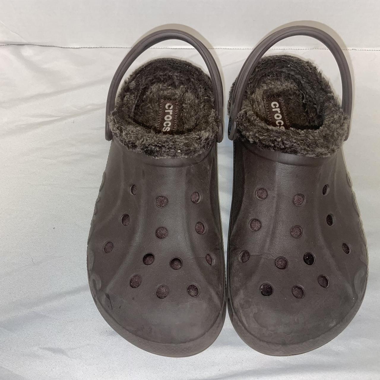 Bae Crocs W11 M9 in good condition - Depop