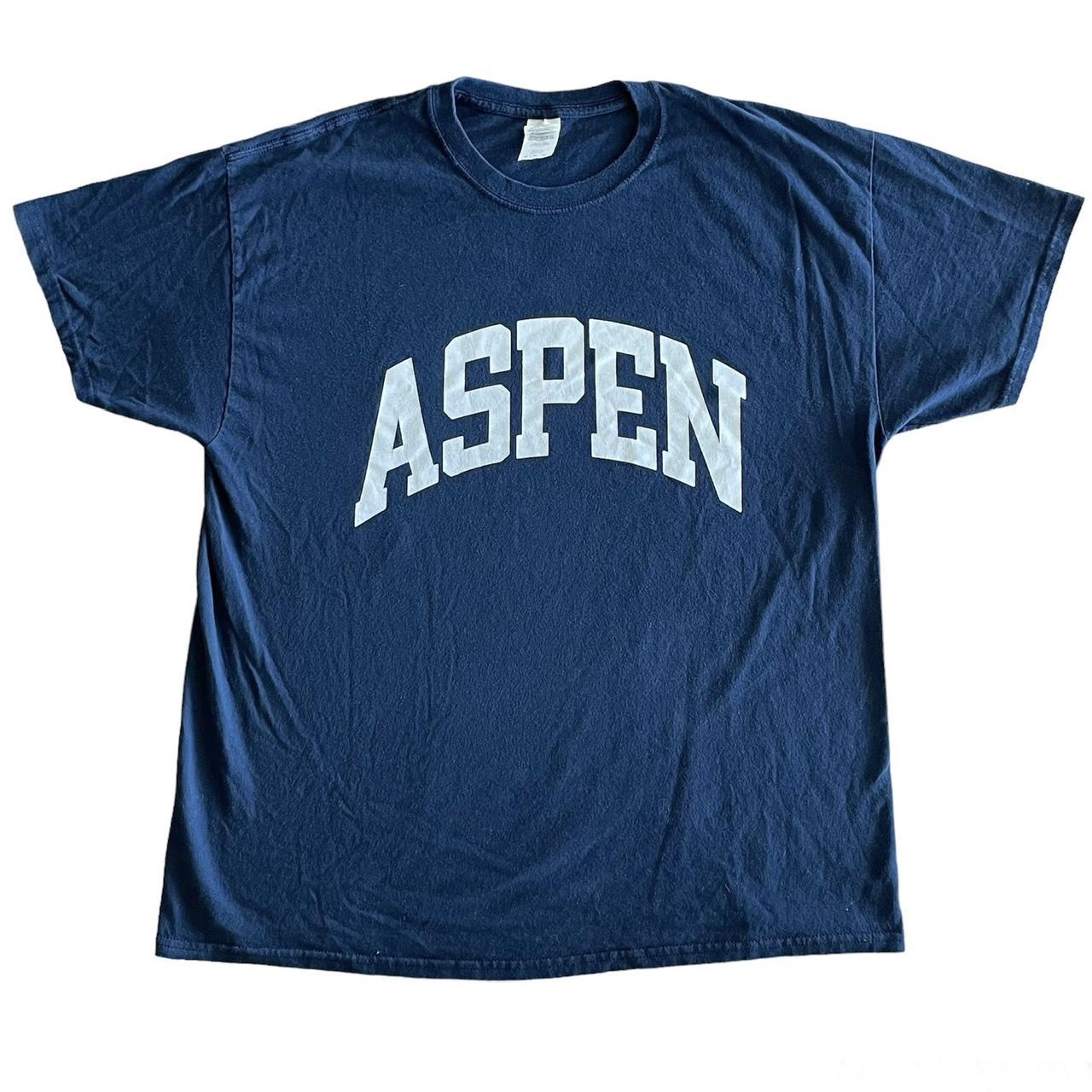 Aspen Colorado T shirt. 100% heavy Cotten Great... - Depop