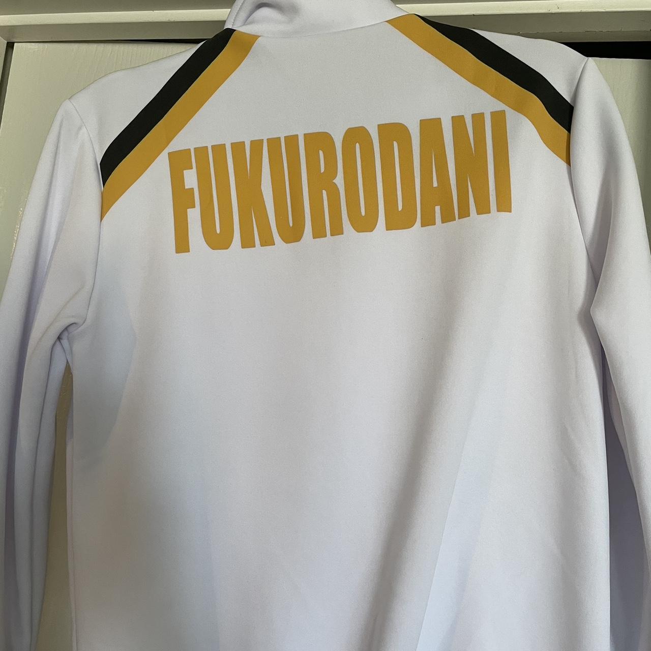 fukurodani traning/warm up jacket size small (us)... - Depop
