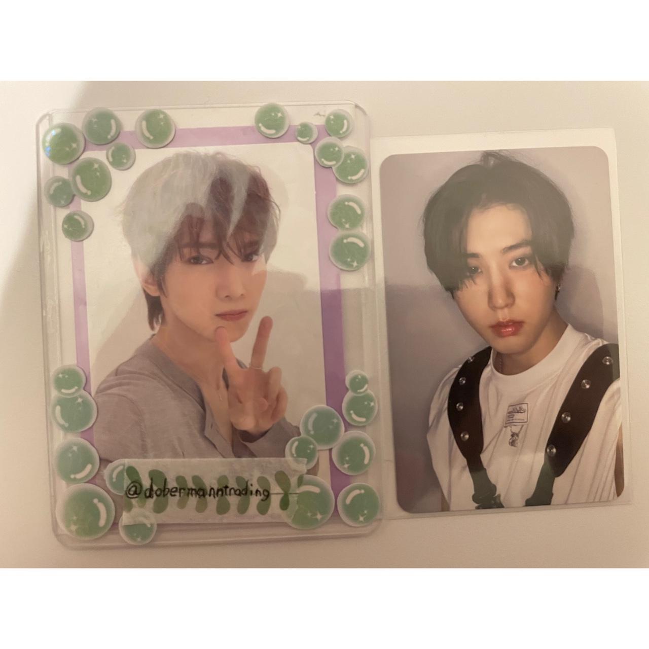 stray kids rockstar han photocard please see about... - Depop