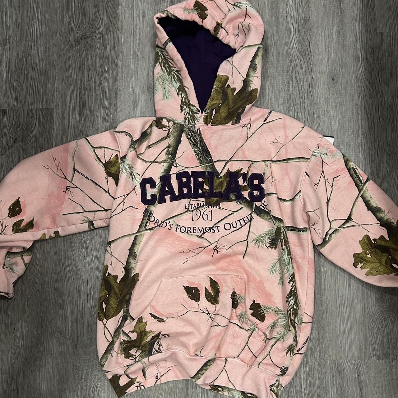 REALTREE pink camo hoodie hard asf good quality... - Depop