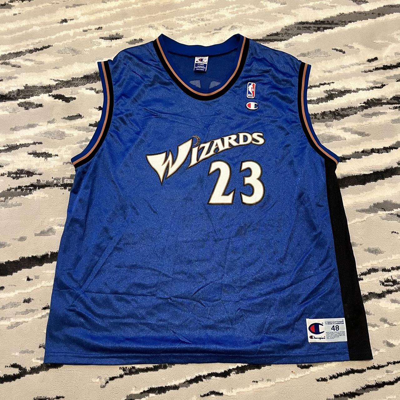 Champion Micheal Jordan Wizards Jersey - Depop