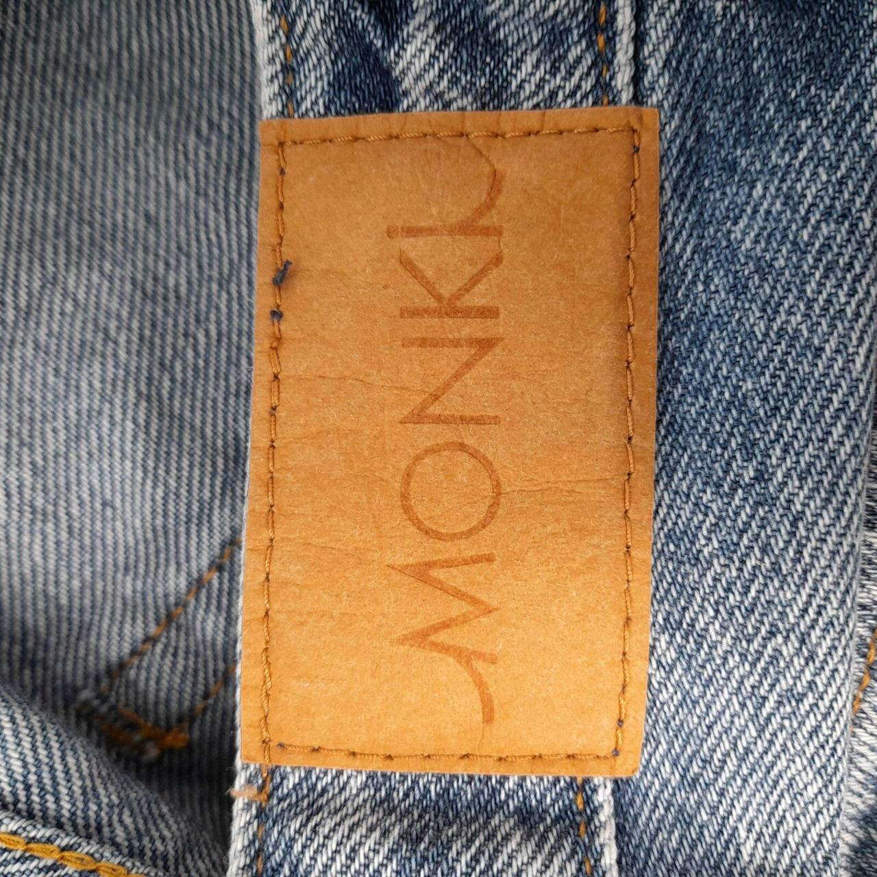 Monki Womens Jeans W 31in L 26in Blue 100% - Cotton - Depop
