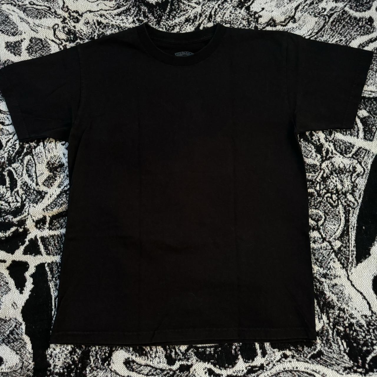 Glue skate shirt Paranoia back of shirt graphic... - Depop