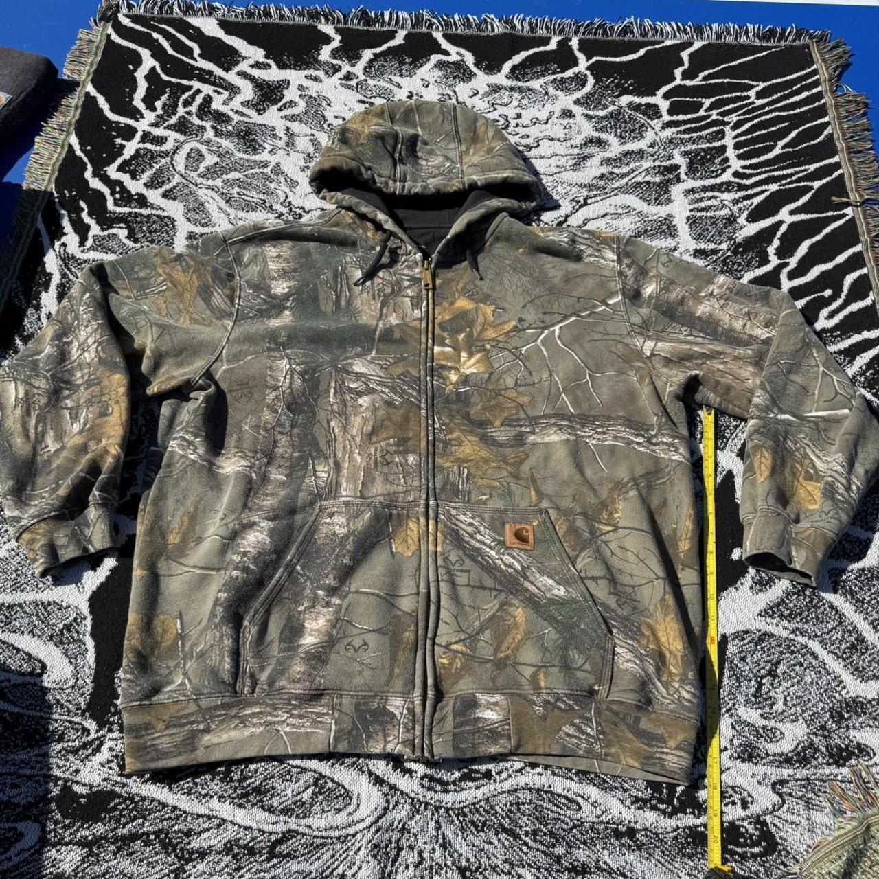 Carhartt Realtree camo Zip up Hoodie Men’s XL | Depop