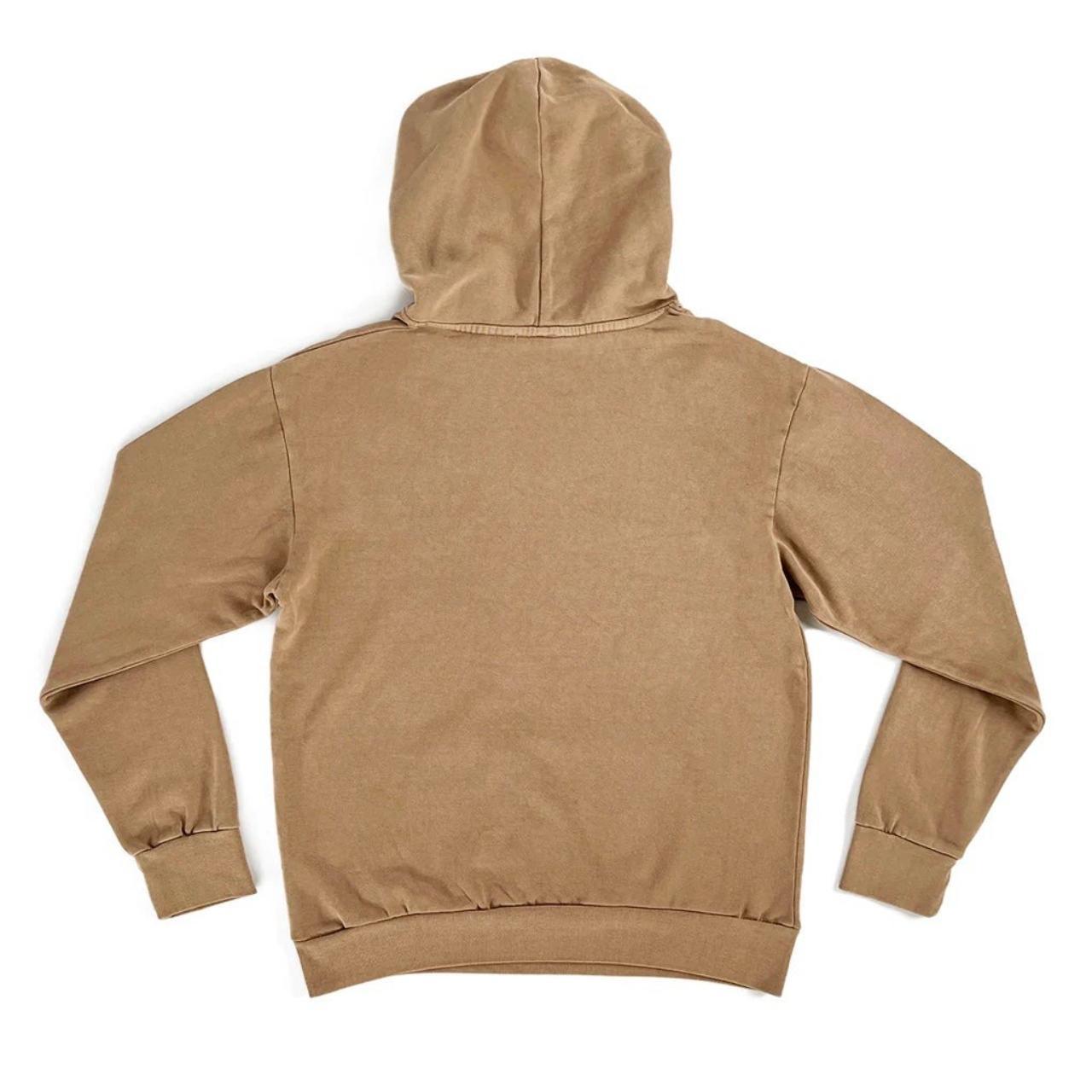 NEW HEAVY WEIGHT VINTAGE SAND HOODIE SIZE... - Depop