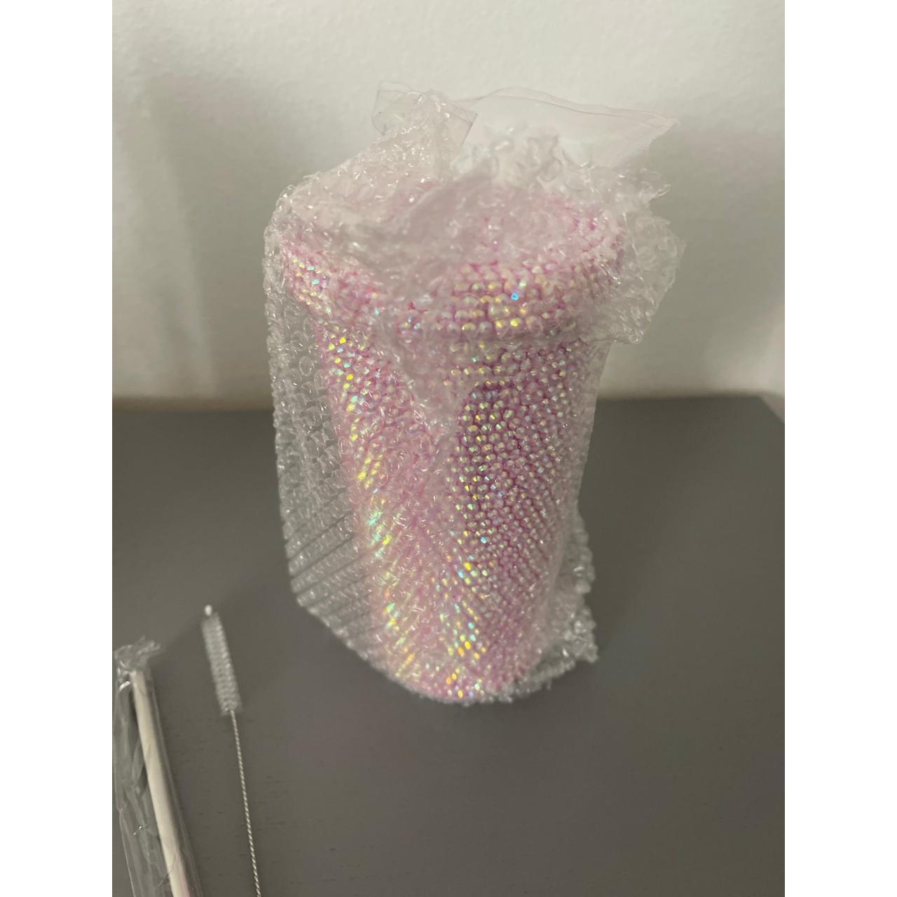 NEW PINK RHINESTONES CUP VALENTINES DAY TUMBLER... - Depop