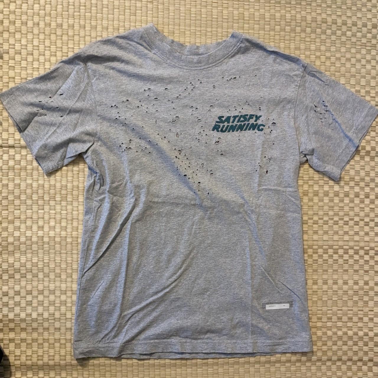 Satisfy Running Mothtech T-shirt Gray Men's Size 2... - Depop
