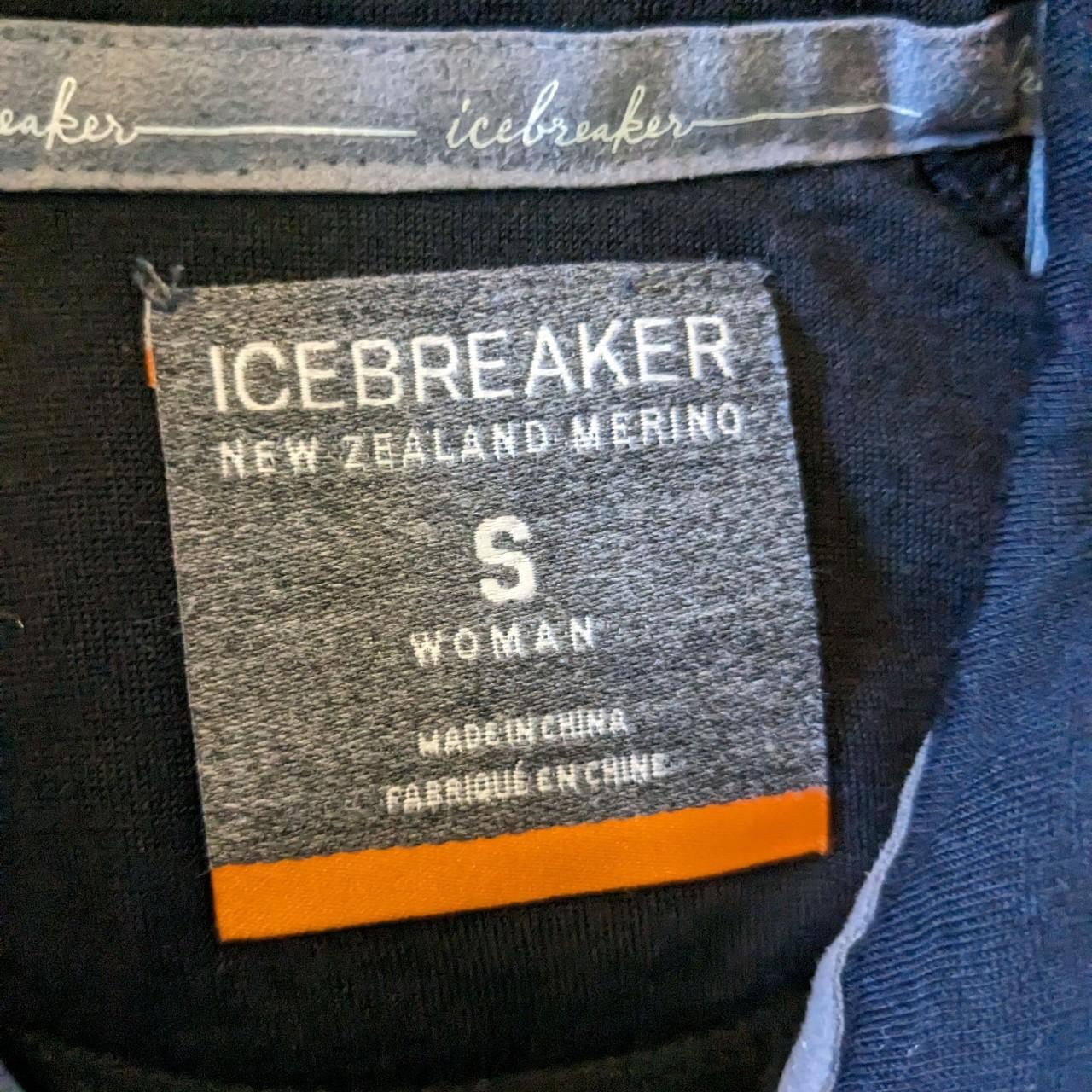 Icebreaker Full Zip New Zealand Merino Jacket Black... - Depop