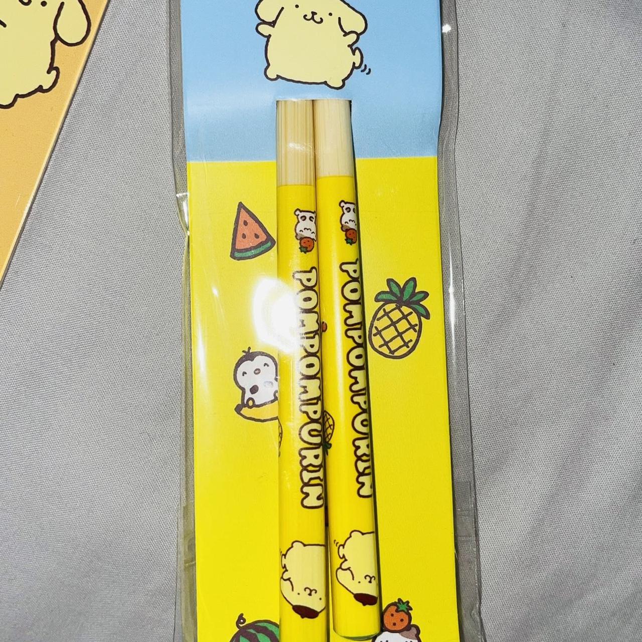 Pompompurin chopsticks and rack... - Depop