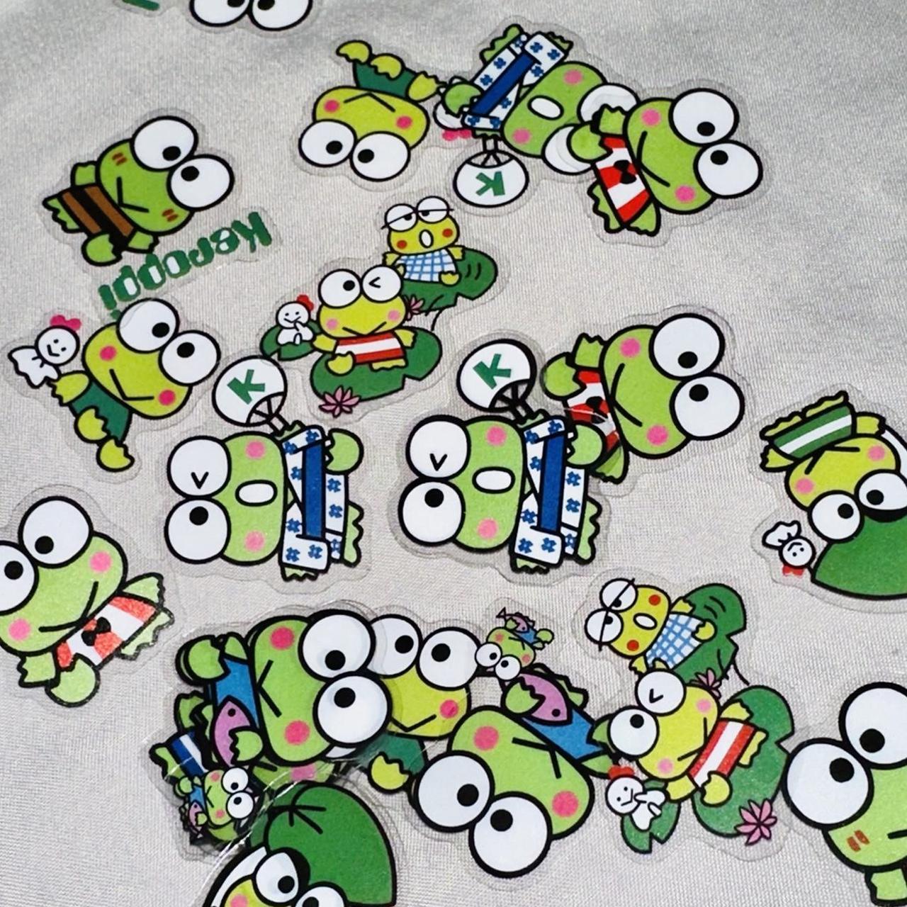 24pcs Keroppi stickers - Depop