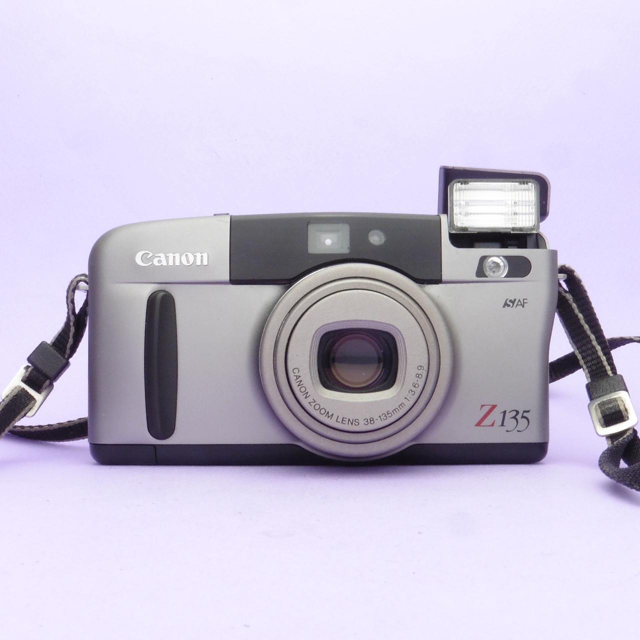 The Canon Sure Shot Z135 - 35mm film camera 👏🏼 Known... | Depop