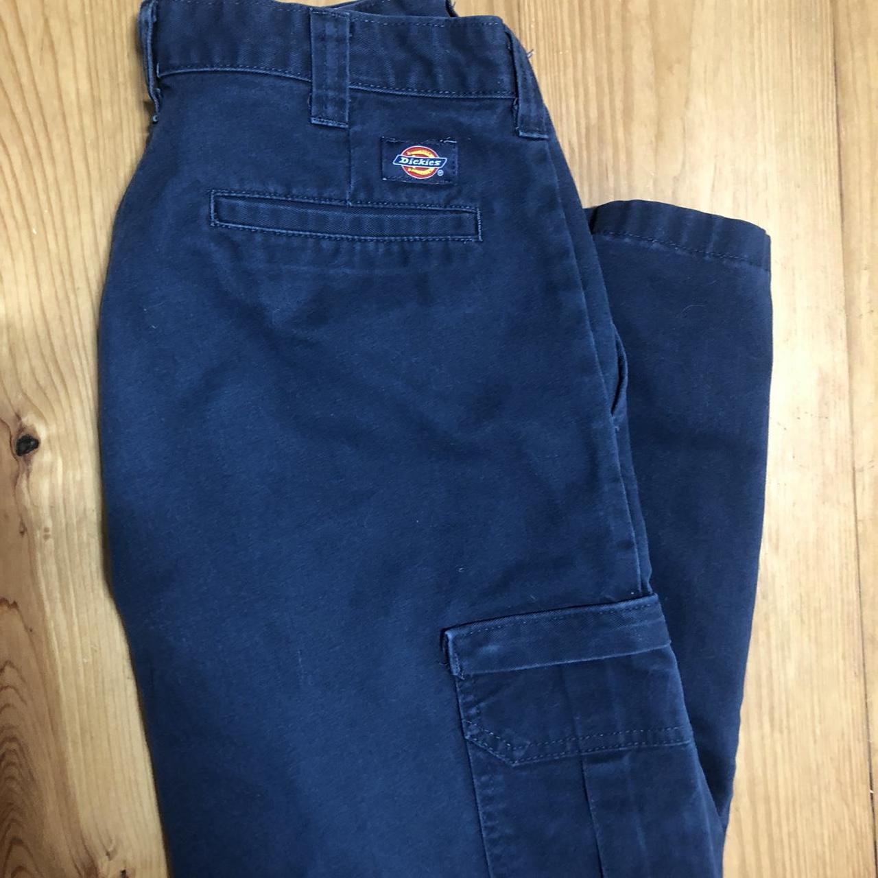 Dickies cargo pants straight leg baggy pants janitor... - Depop