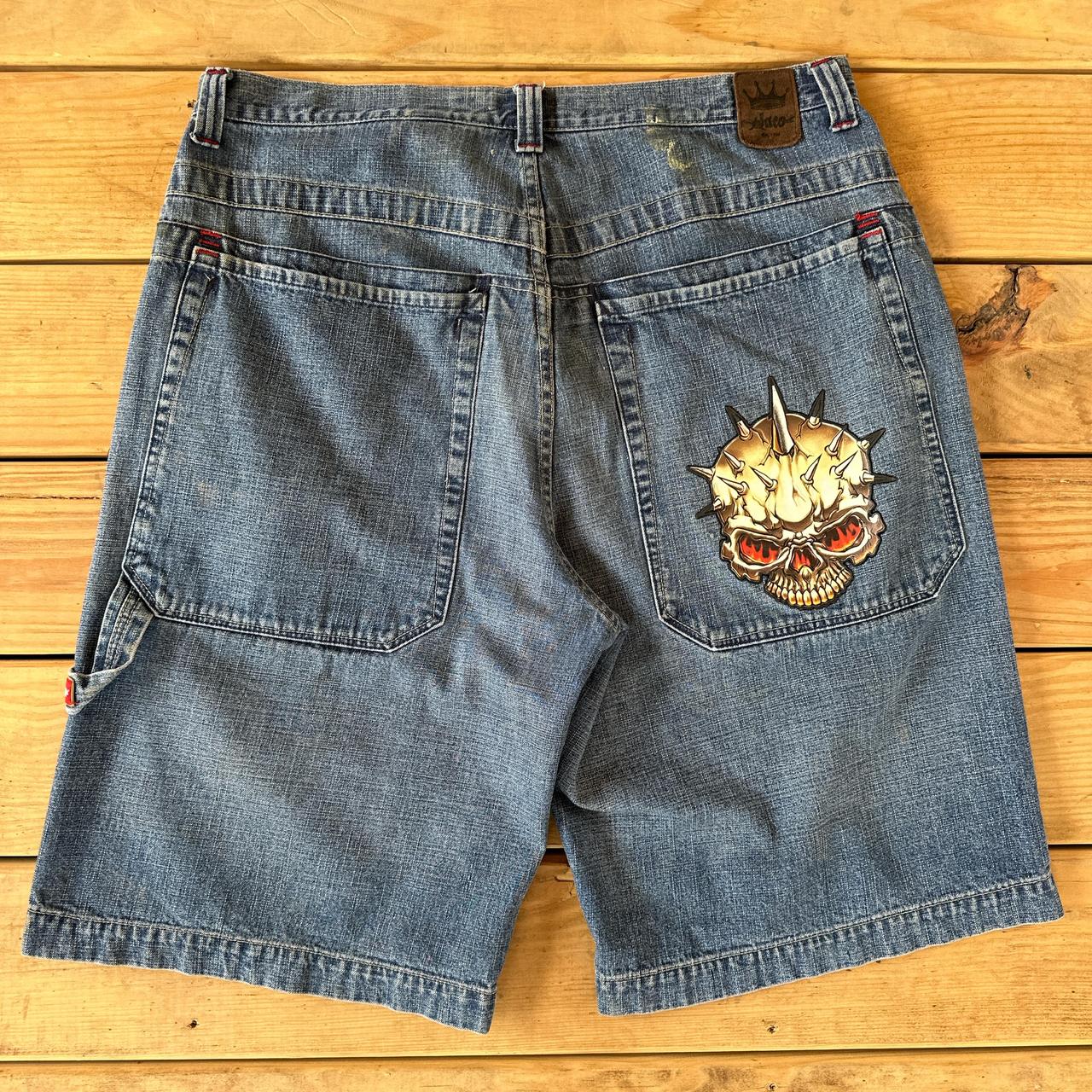 Insane Jnco Skull Jorts Grail DO NOT BUY - LOOKING... - Depop