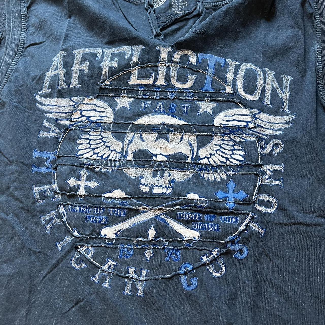 AFFLICTION CUT OFF - Depop