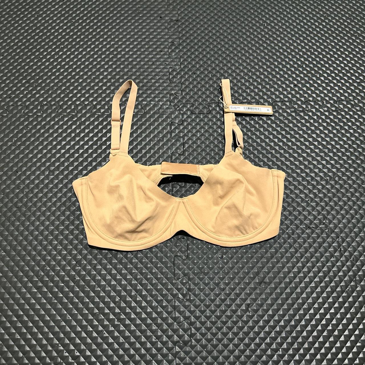Skims Women's Tan Bra | Depop