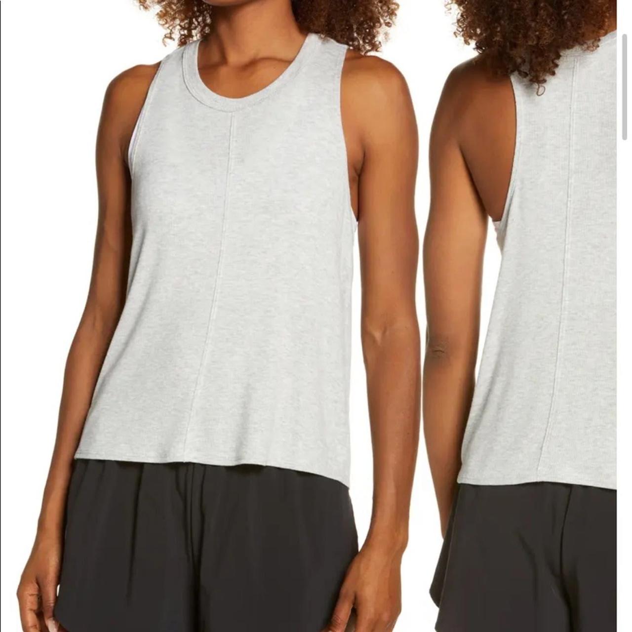 Zella Favorite Rib Tank Top A soft and stretchy rib... - Depop