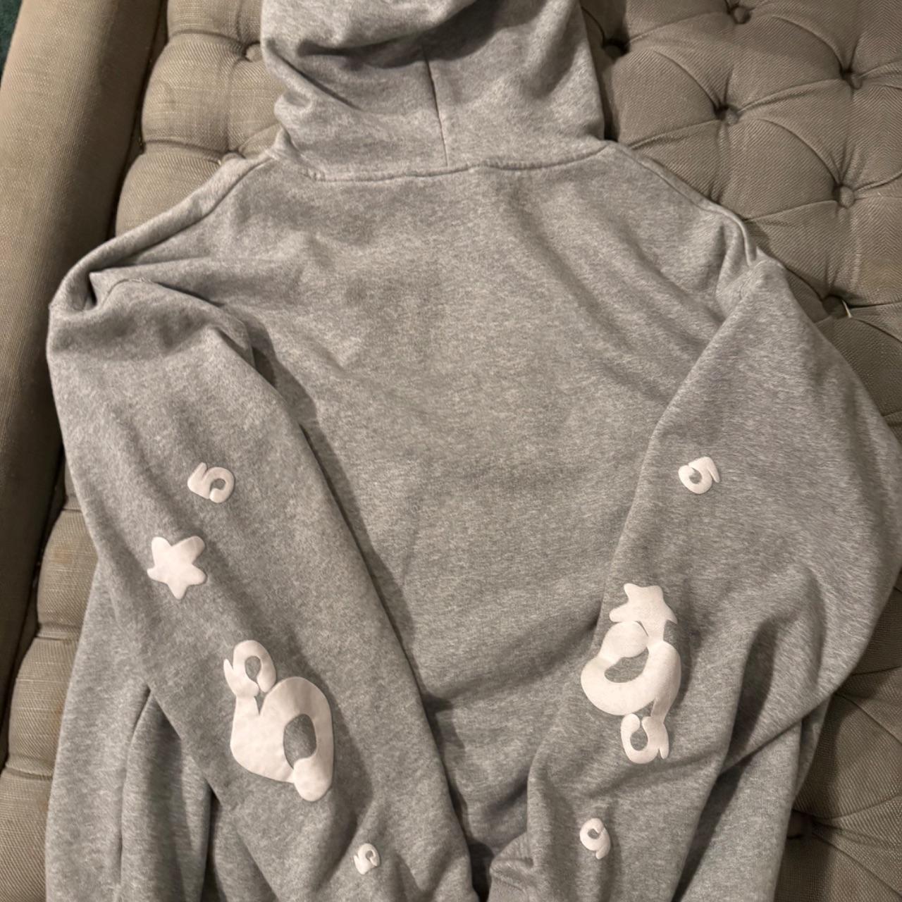 Gray Spider Beluga Hoodie; SP5DER; Spider... | Depop