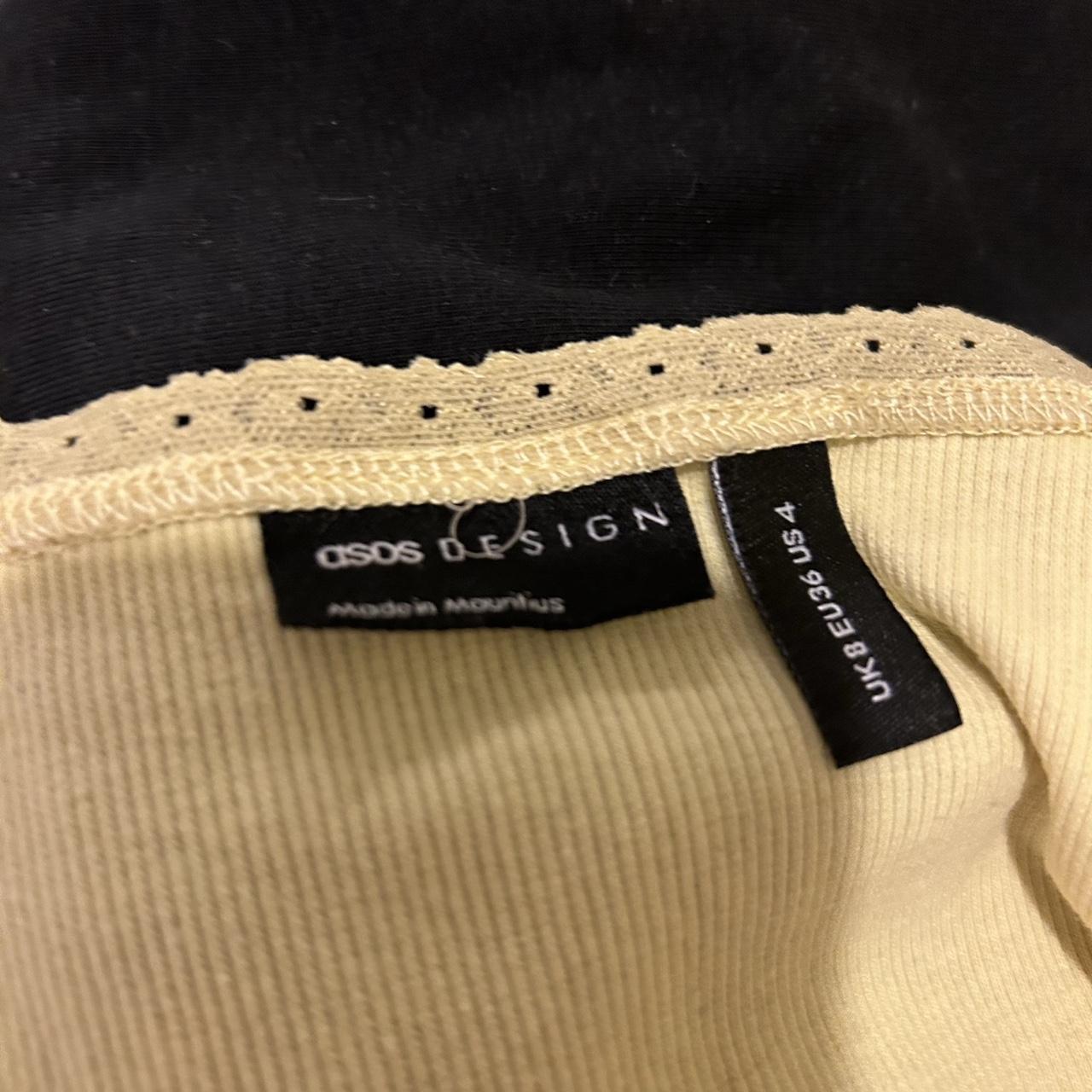 Asos cropped / strappy vest top - Depop