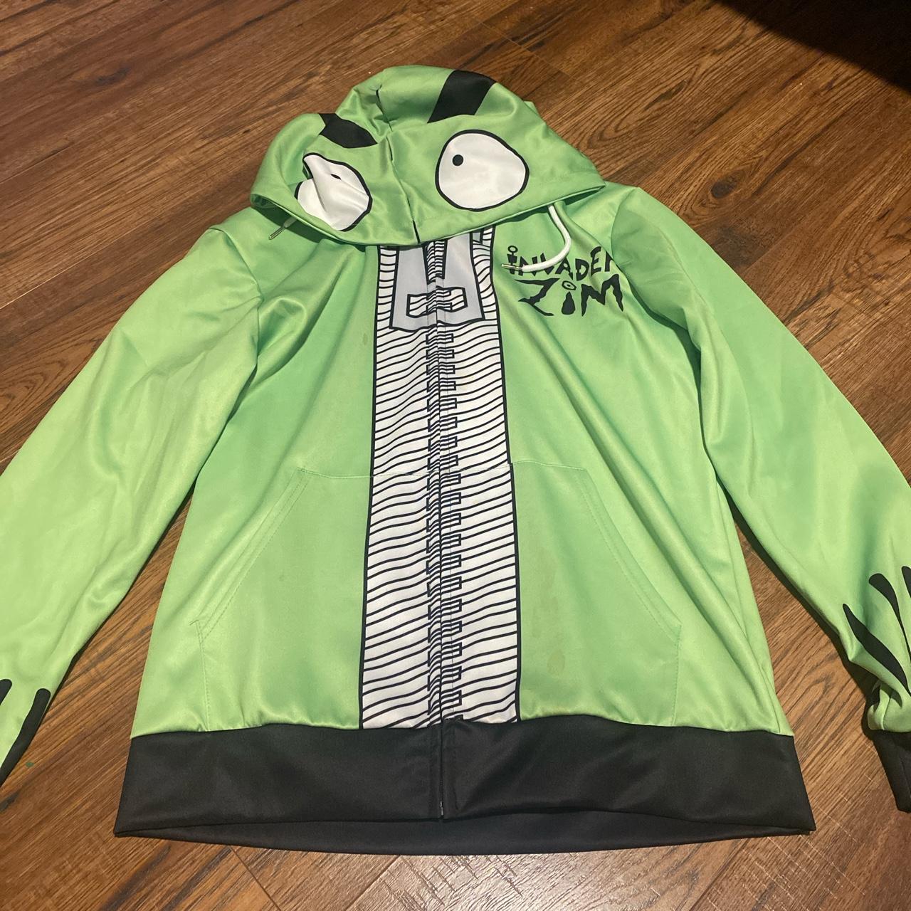Invader Zim Gir Jacket - has small stains Size L... - Depop