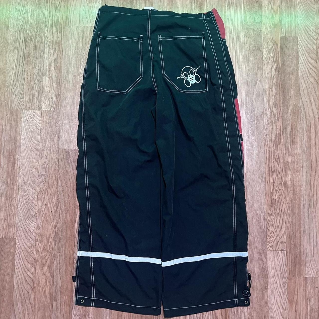 Ghost pants black and red Fit 30 x 30 Nice back... - Depop