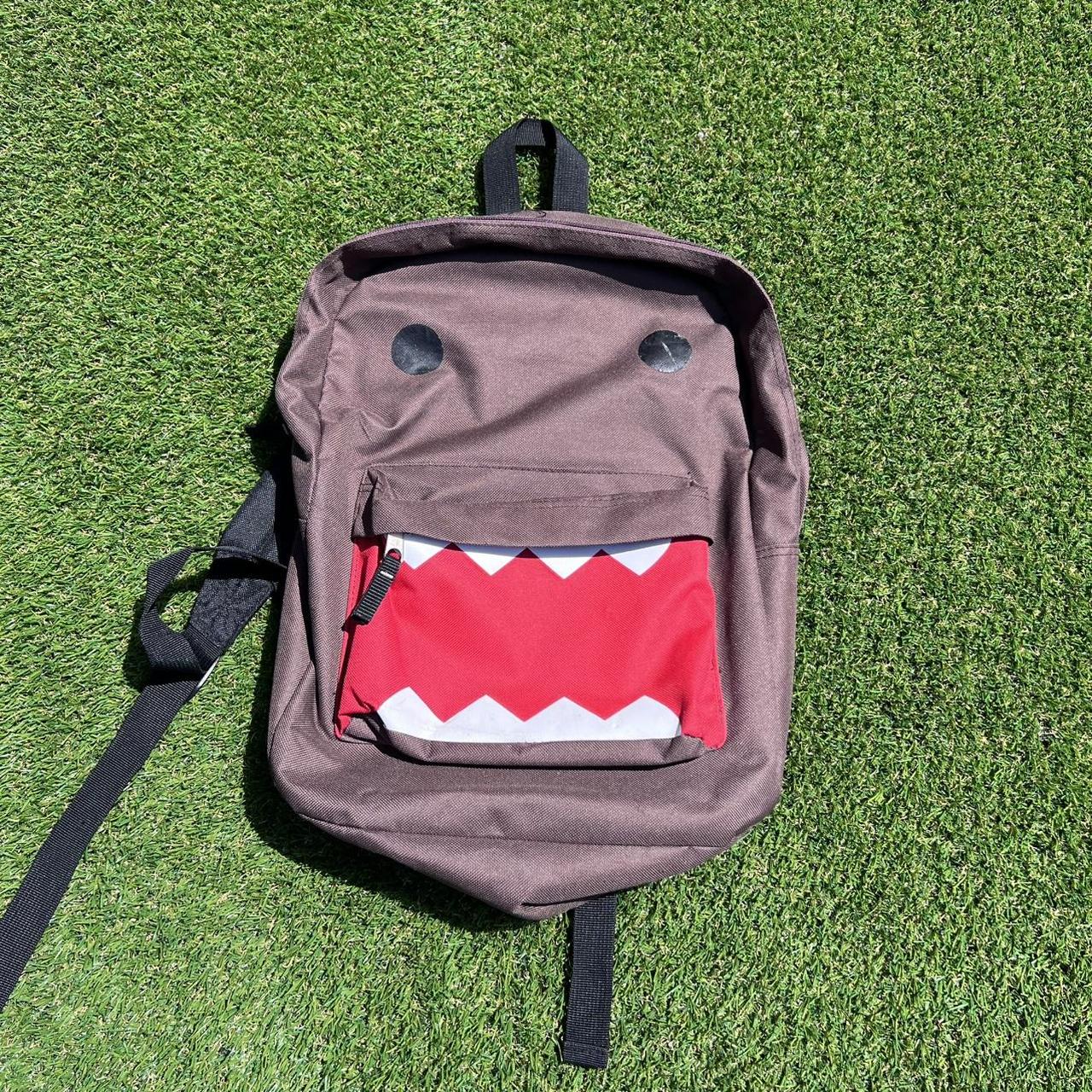 00s Domo Backpack - Sick Domo Bag - Brown - One... | Depop