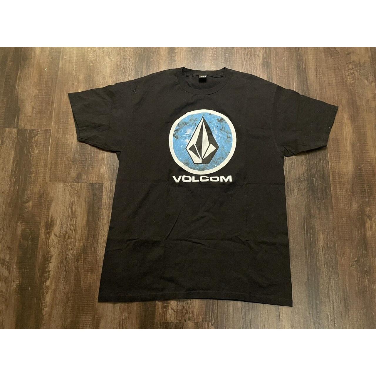 VOLCOM T-Shirt Men’s Large Black Good Condition No... - Depop