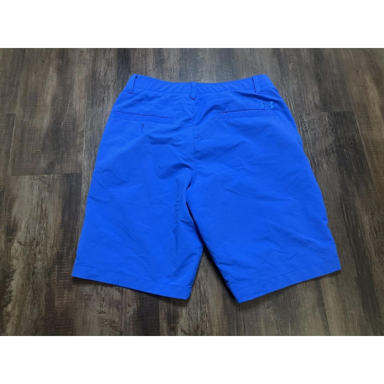 Under Armour Golf Shorts Mens Size 32 Blue... - Depop