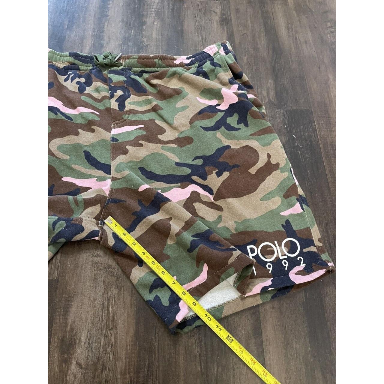 Polo Ralph Lauren Shorts Mens 4XB Camo Fleece Sweat... - Depop