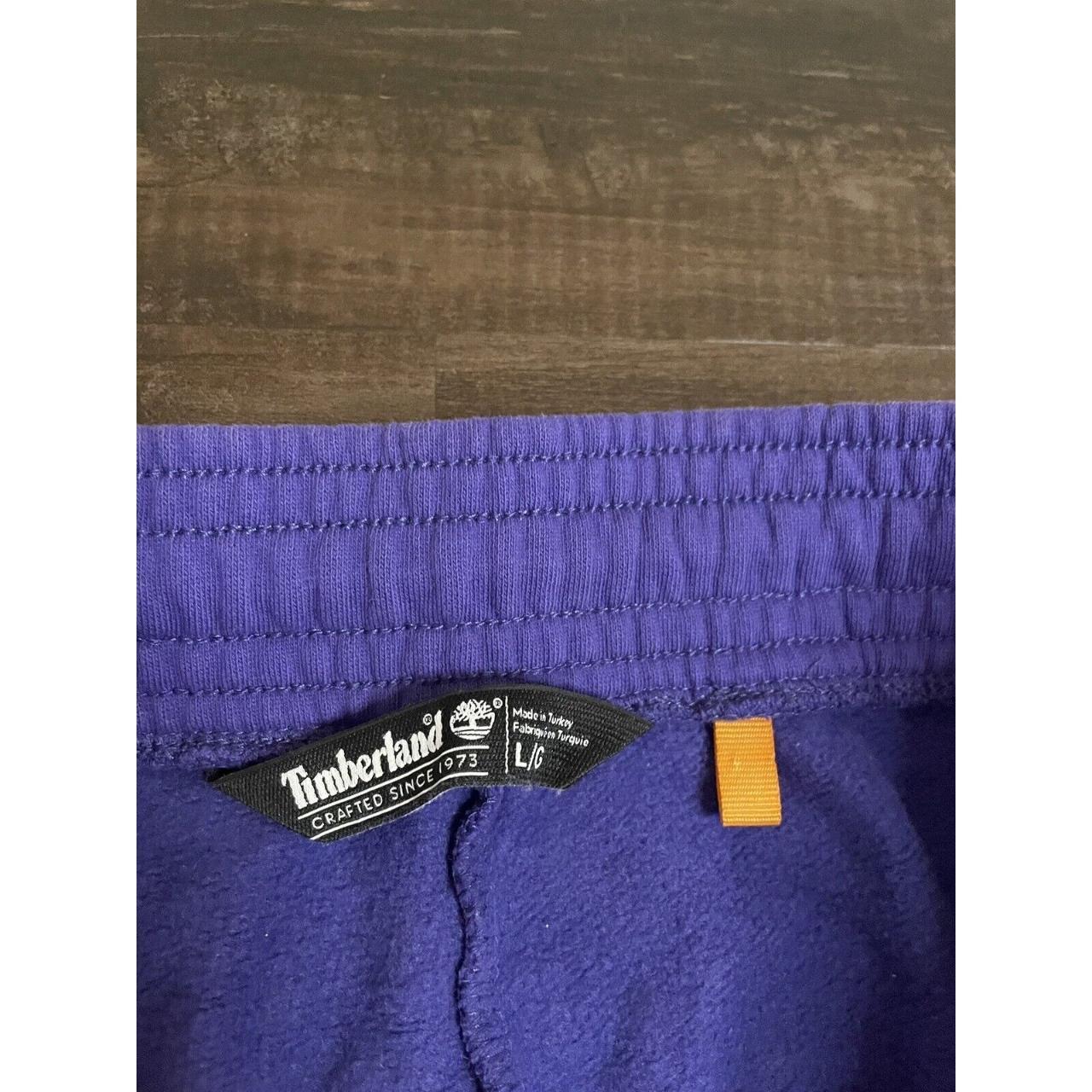 Timberland Men’s Sweat Pants Size Large Purple Good... - Depop