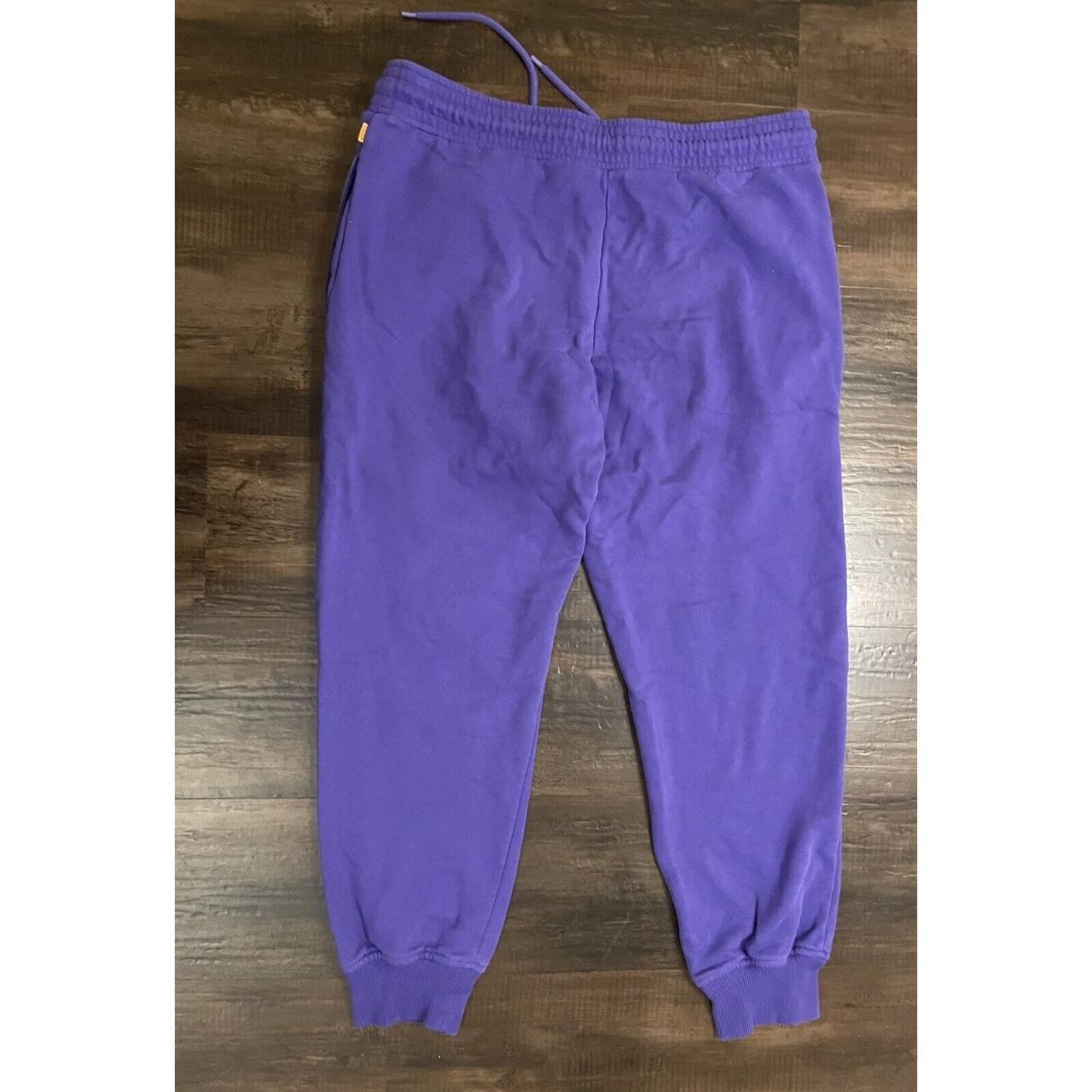 Timberland Men’s Sweat Pants Size Large Purple Good... - Depop