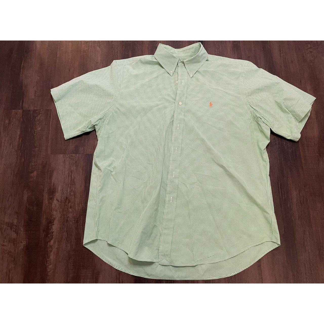 Ralph Lauren Polo Button Up Short Sleeve Plaid... - Depop