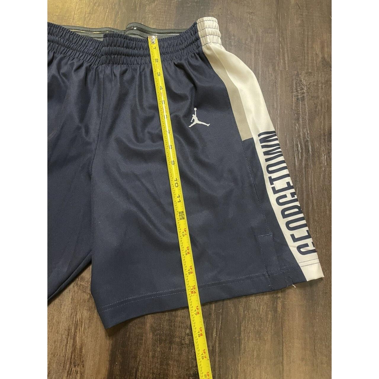 Nike Jordan Georgetown Hoyas Basketball Shorts Mens... - Depop