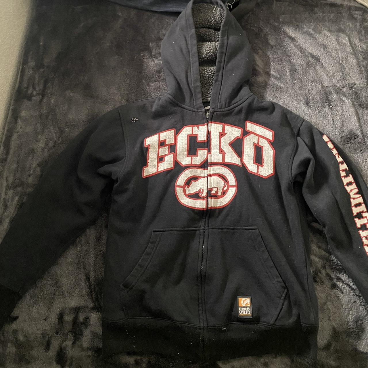 echo Unlimited jacket size large no flaws - Depop