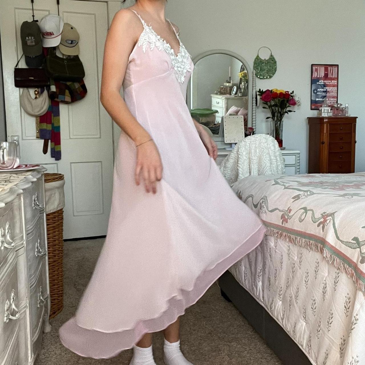 Gorgeous Intimates By Flora Slip Dress 🌷🩰🦢 •... | Depop