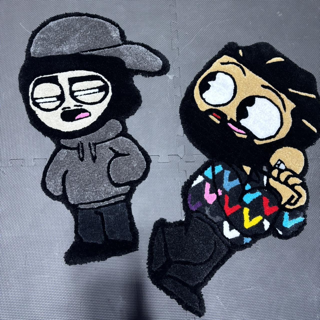 29inch Drake and Yeat rugs Its a set! Not selling... - Depop