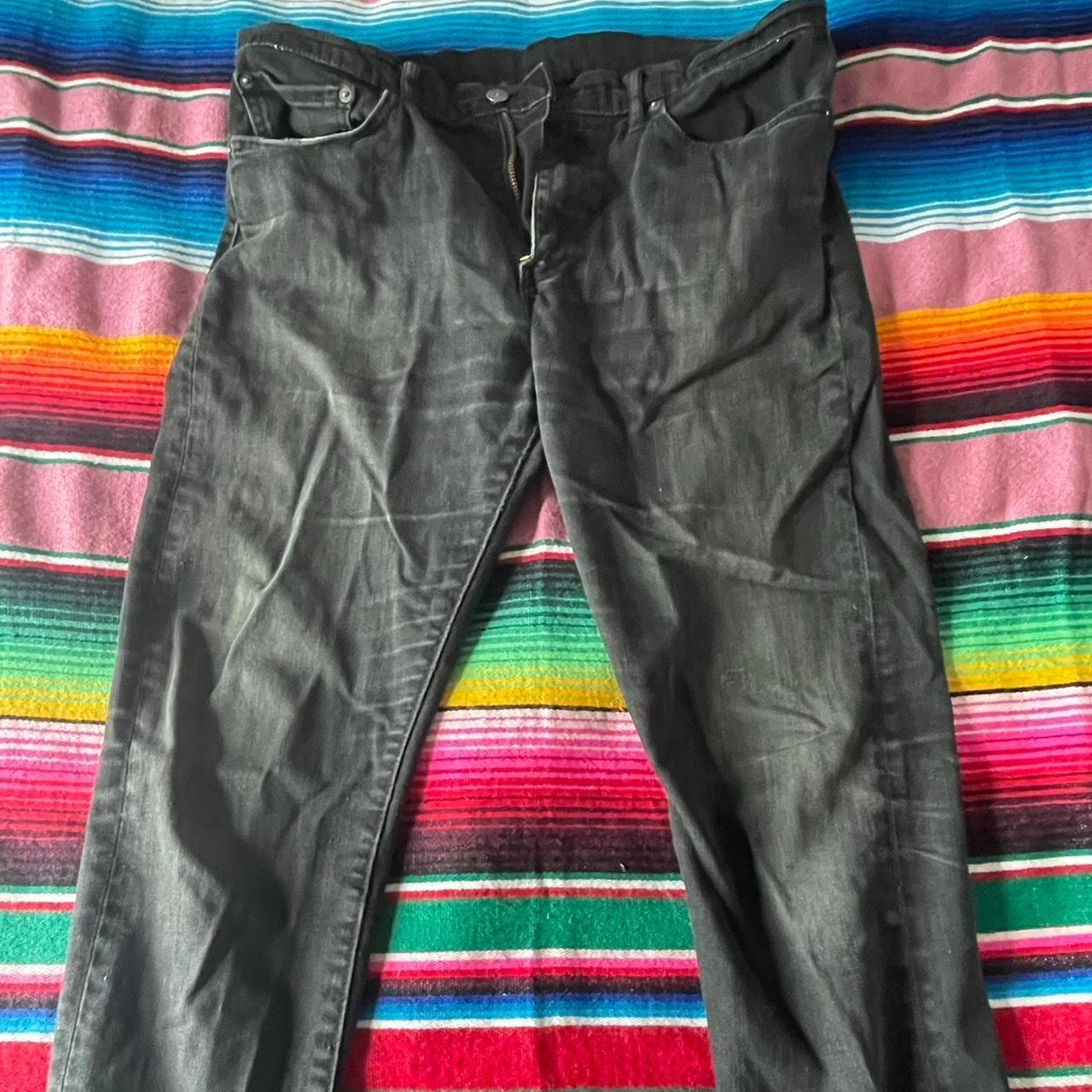 Levi’s 510 Skinny Jeans 34x34 Will worn in. Holes... | Depop