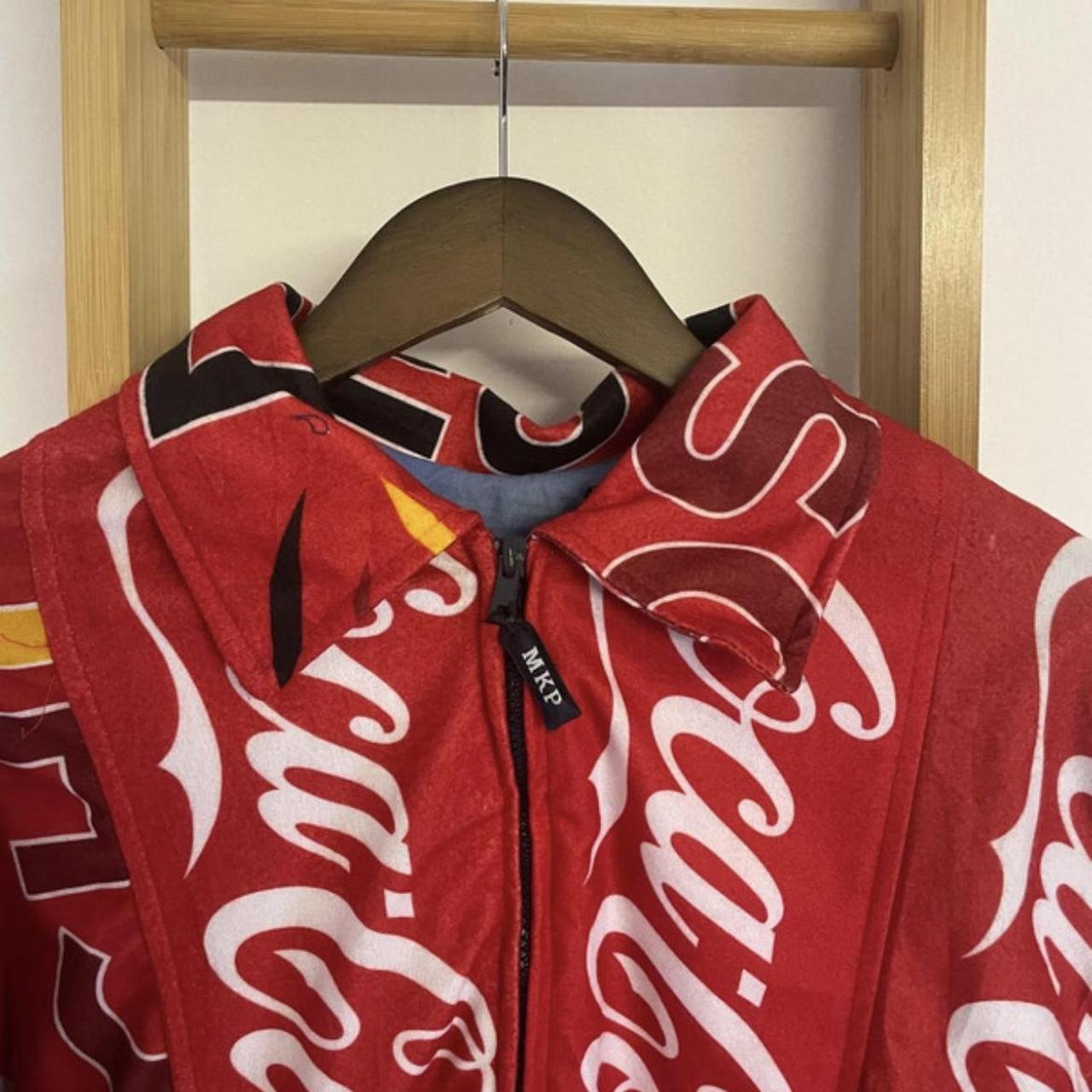 Coca-Cola Men's Red Jacket | Depop