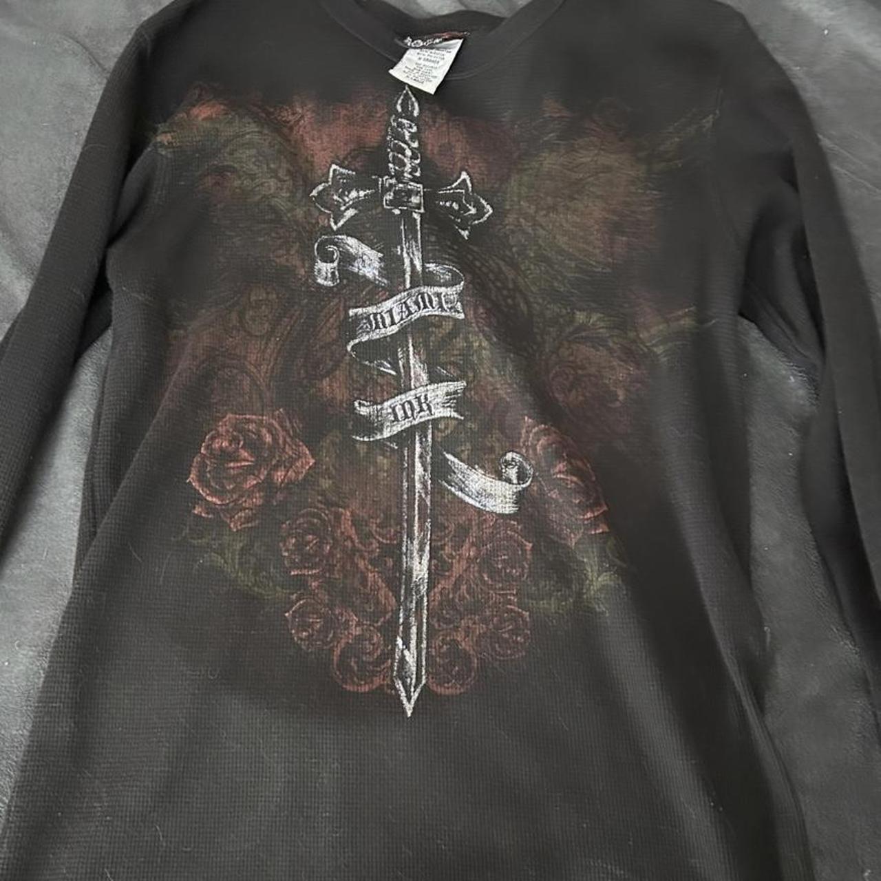 miami ink long sleeve size: xl - Depop