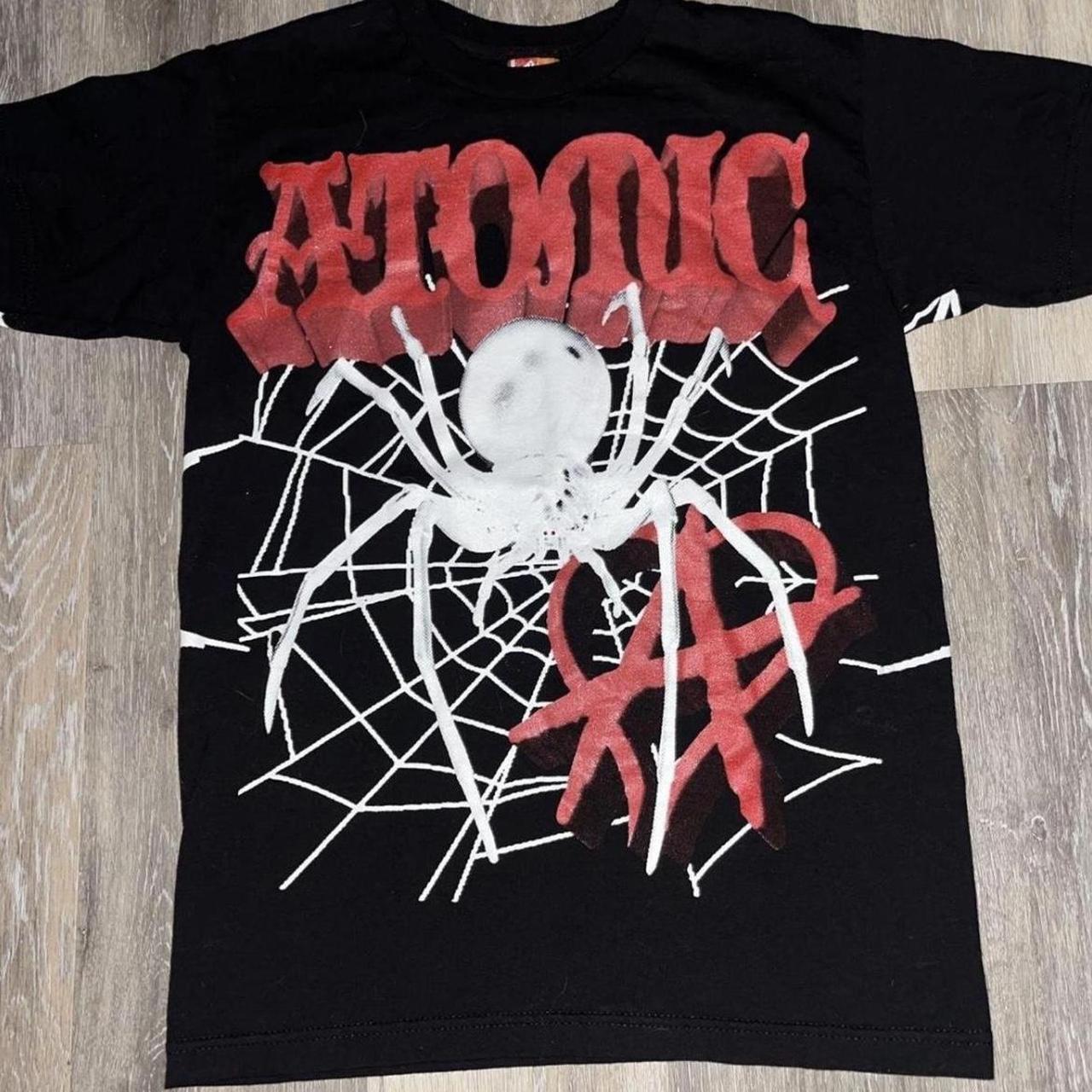 Atomic Spider Tee // Brand New // Men’s M #y2k #vintage - Depop