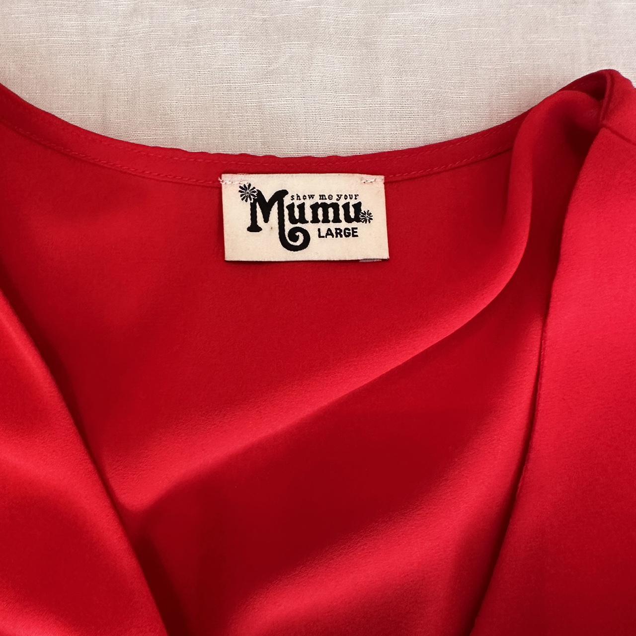 Show Me Your Mumu Women's Red Shirt | Depop