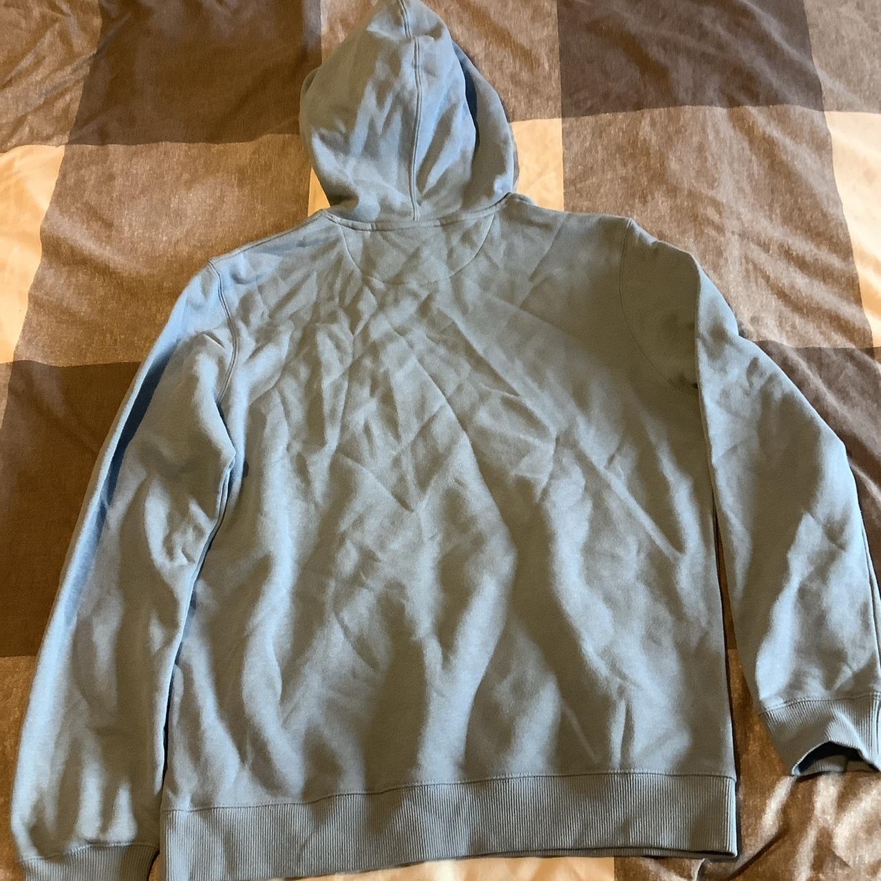 Men’s light blue hoodie size L from Matalan amazing... - Depop