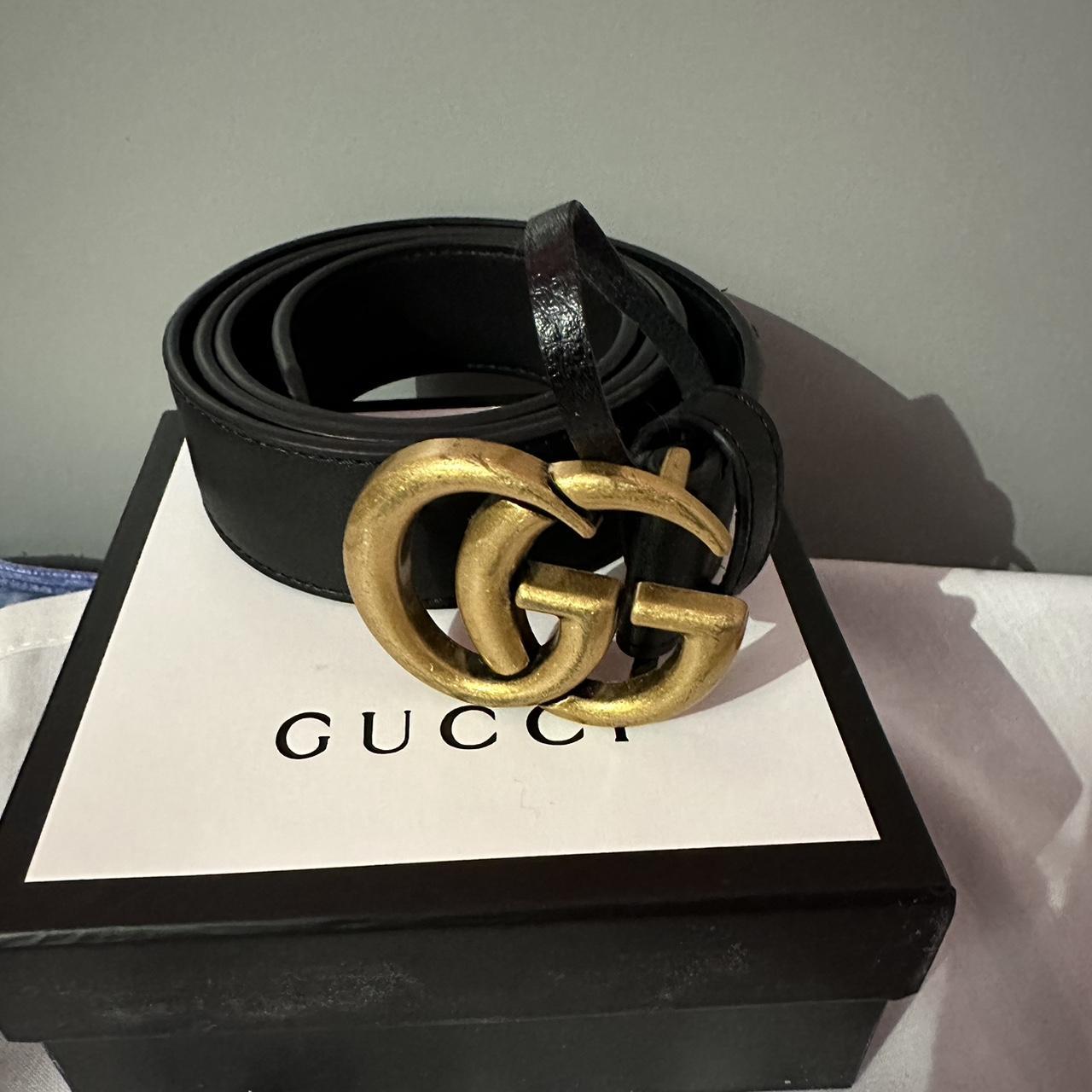 Gucci belt. Dm me for more info #gucci #belt #unisex... - Depop