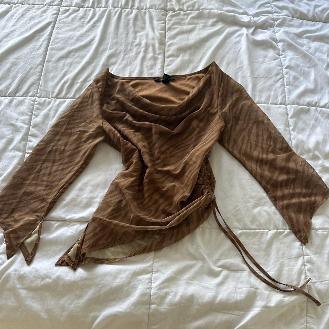 Super cute Mesh Style Top for summer - Depop