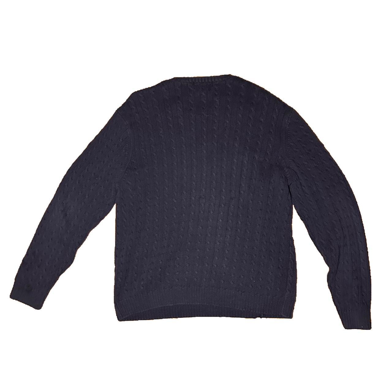 Navy Blue Chaps Sweater Amazing Quality Size... - Depop