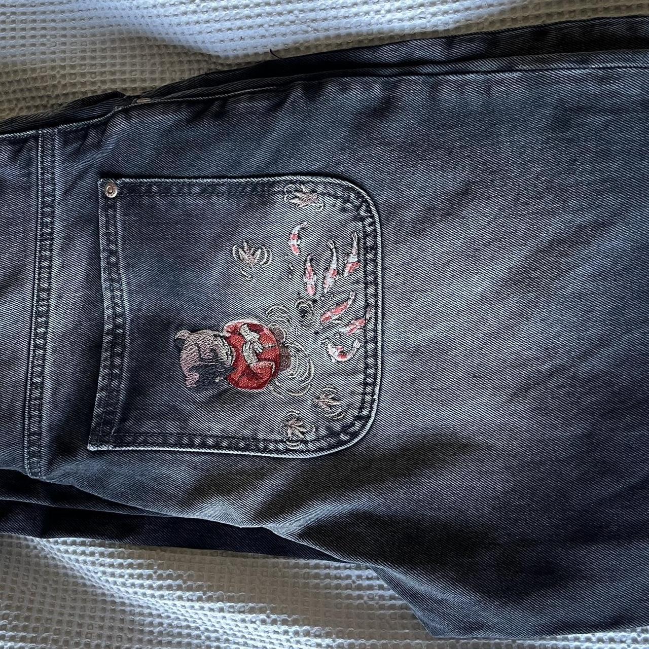 Dersuchtze Koi Fish jeans size 30 waist Super high... | Depop
