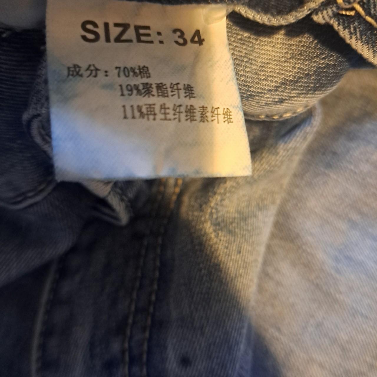 Play Bigg Mens Jeans Shorts Y2K Vtg Sz 34 - Depop